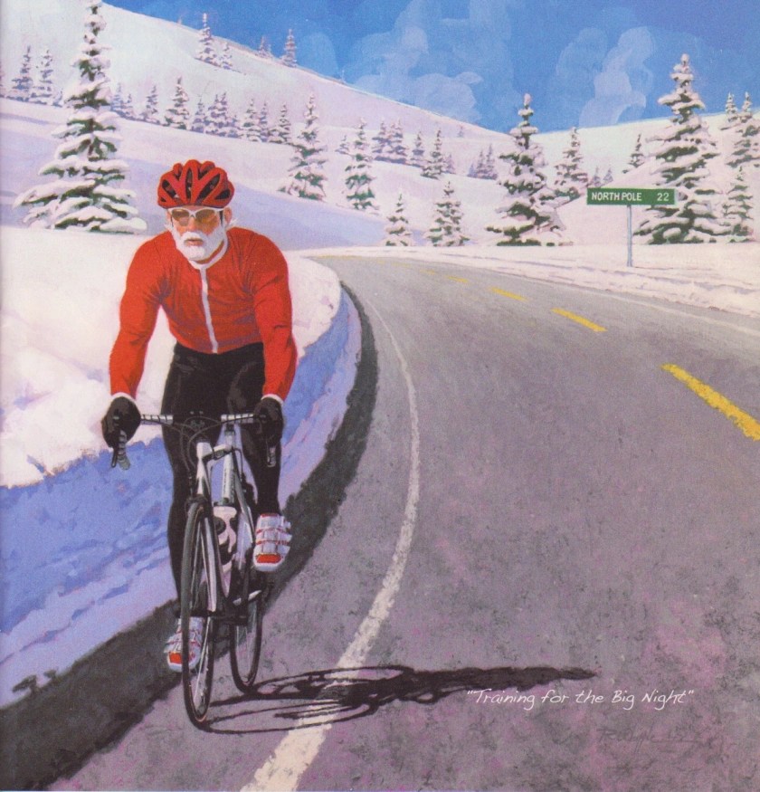 Merry Christmas! Photo Montage of Christmas Themed Cycling Photos ...